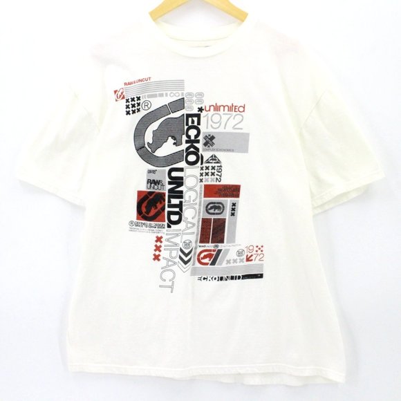Ecko Unlimited | Shirts | Ecko Unltd Tshirt Mens Casual White Short ...